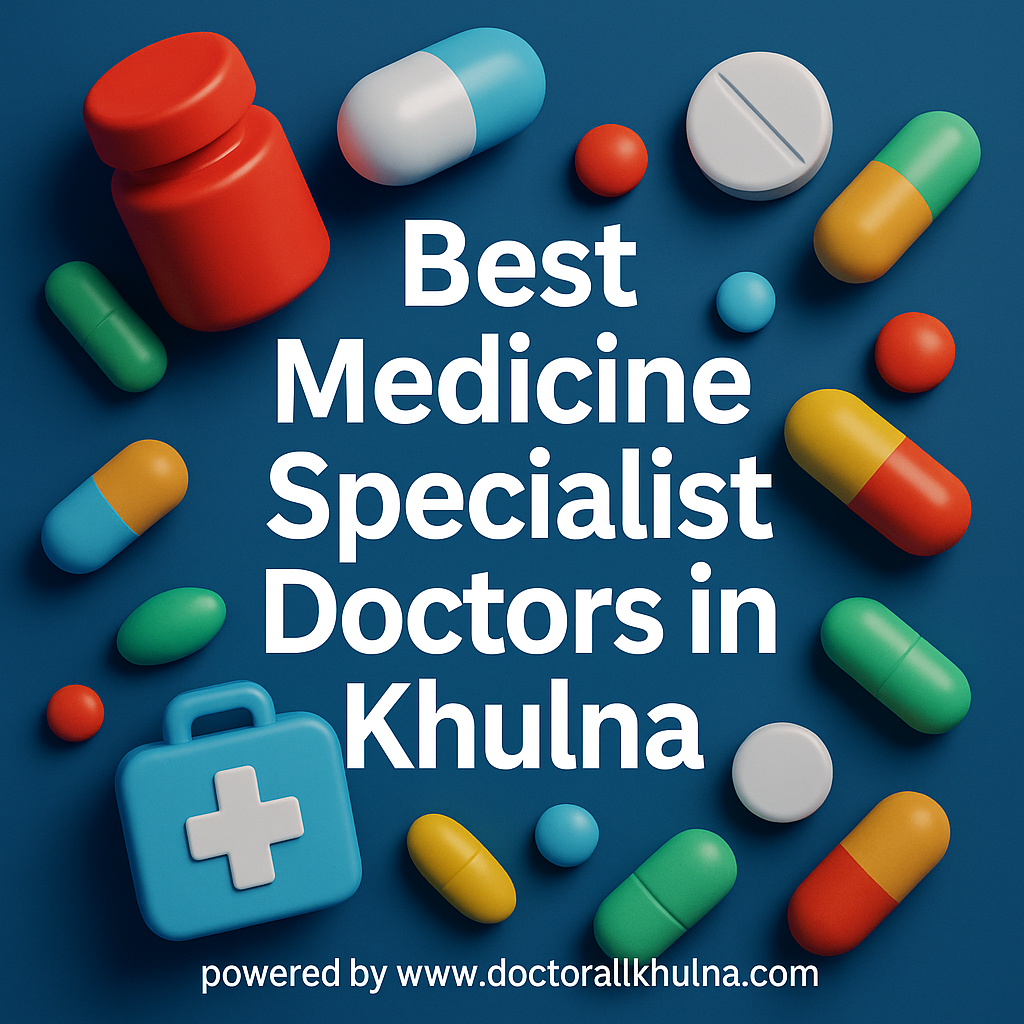 Best Medicine Specialists in Khulna | খুলনার সেরা মেডিসিন লিস্ট